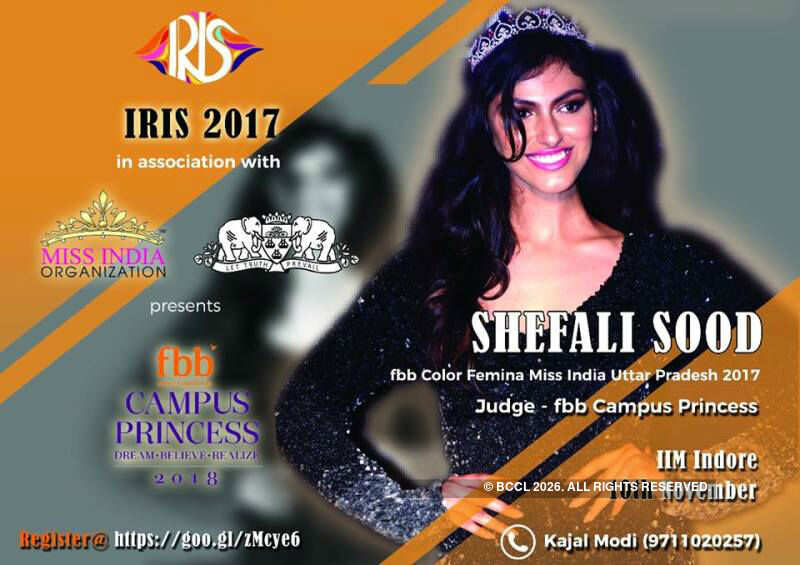 Campus Princess 2018 auditions in IRIS, Indore