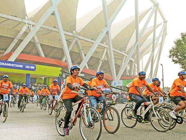 A musical flag-off to Delhi's premier cyclothon | Events Movie News ...