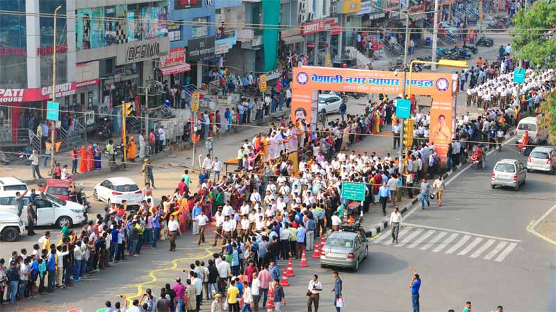 Jaipur: RSS 'Ghosh Vadaks' hold impressive march past