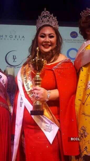 Jodel Mesina crowned Miss Top of the World Plus Size 2017