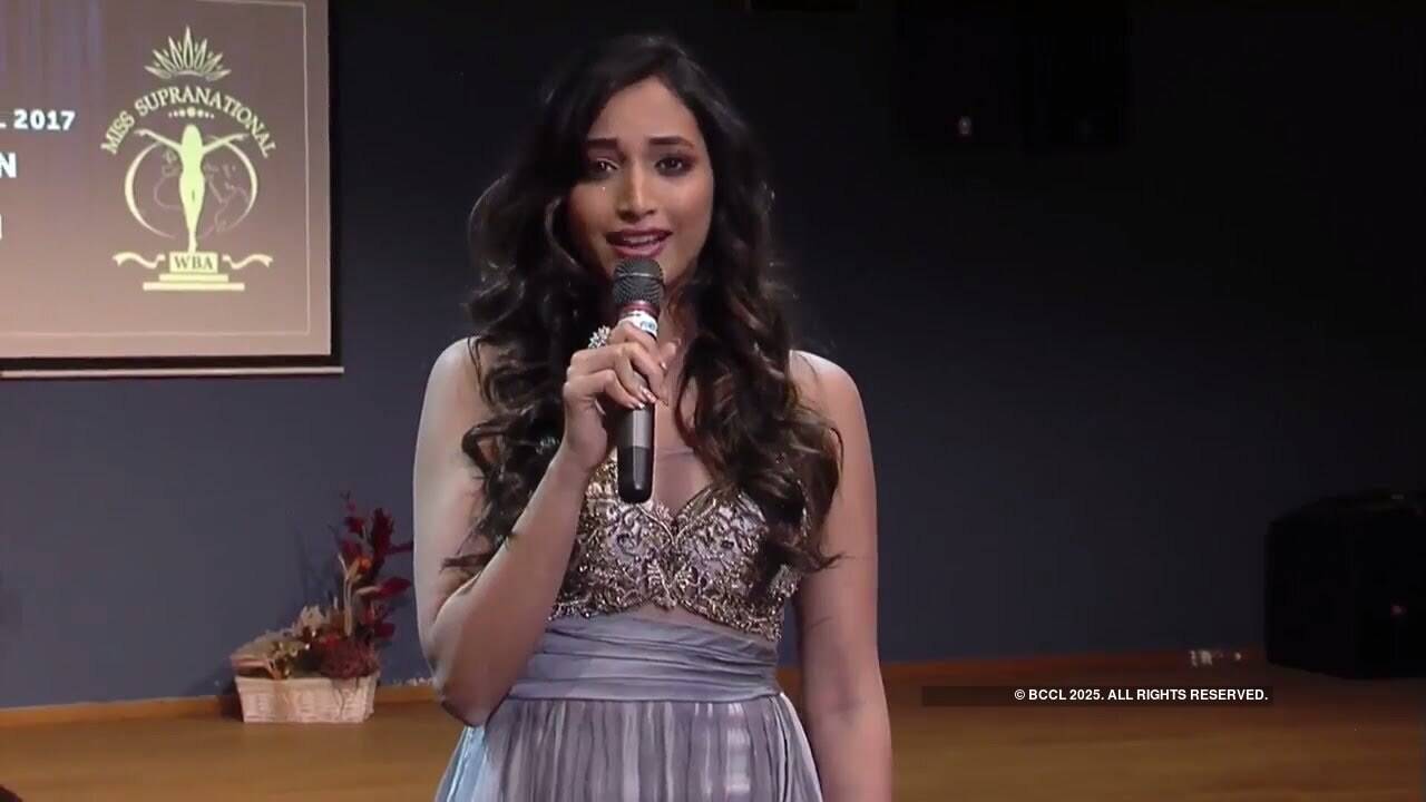 Preliminary Evening Gown Competition at Miss Supranational 2017