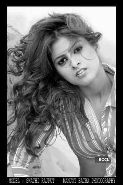 Swati Rajput at a photoshoot