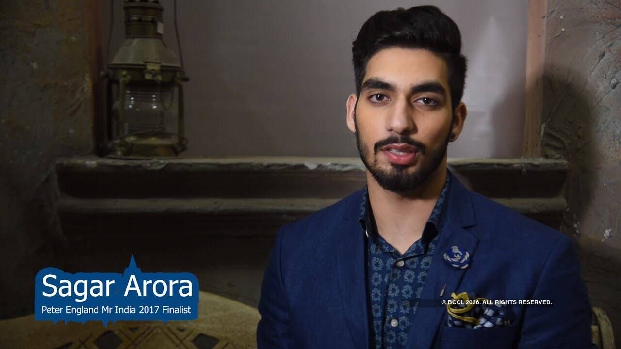 Peter England: Introducing Peter England Mr India 2017 Finalist Sagar Arora