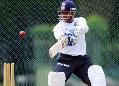 Teams' practice session