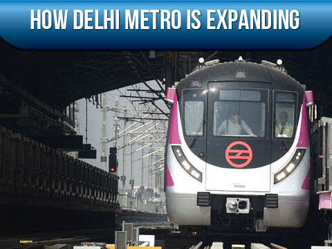 Infographic: Delhi Metro expands its footprint - Times of India