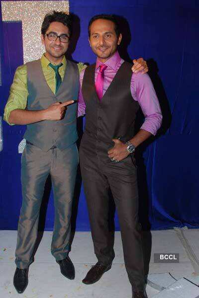 Ayushman Khurana and Nikhil Chinnappa during the press meet for the TV ...