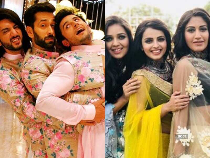 Ishqbaaz stars know how to have fun on the sets, see pics