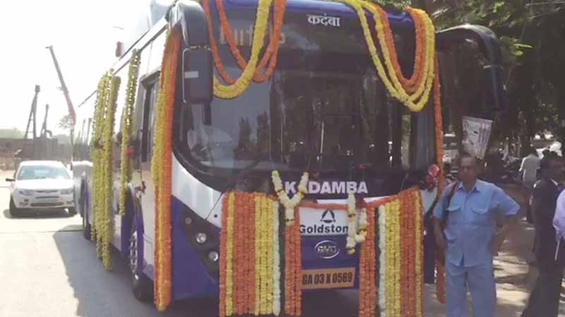 Watch: Goa gets its first fully electric, emission-free bus