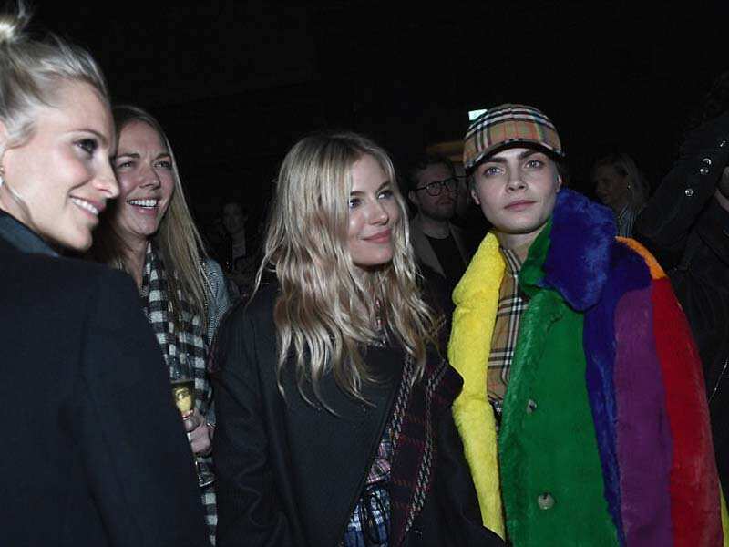 Super model walks the ramp to support LGBT