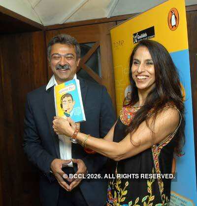 Laila Lamba during the book 'Call Me Dan' launch by Anish Trivedi at Tote