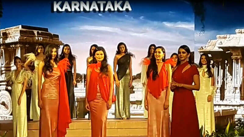 Watch video of crowning of Miss India Karnataka 2018