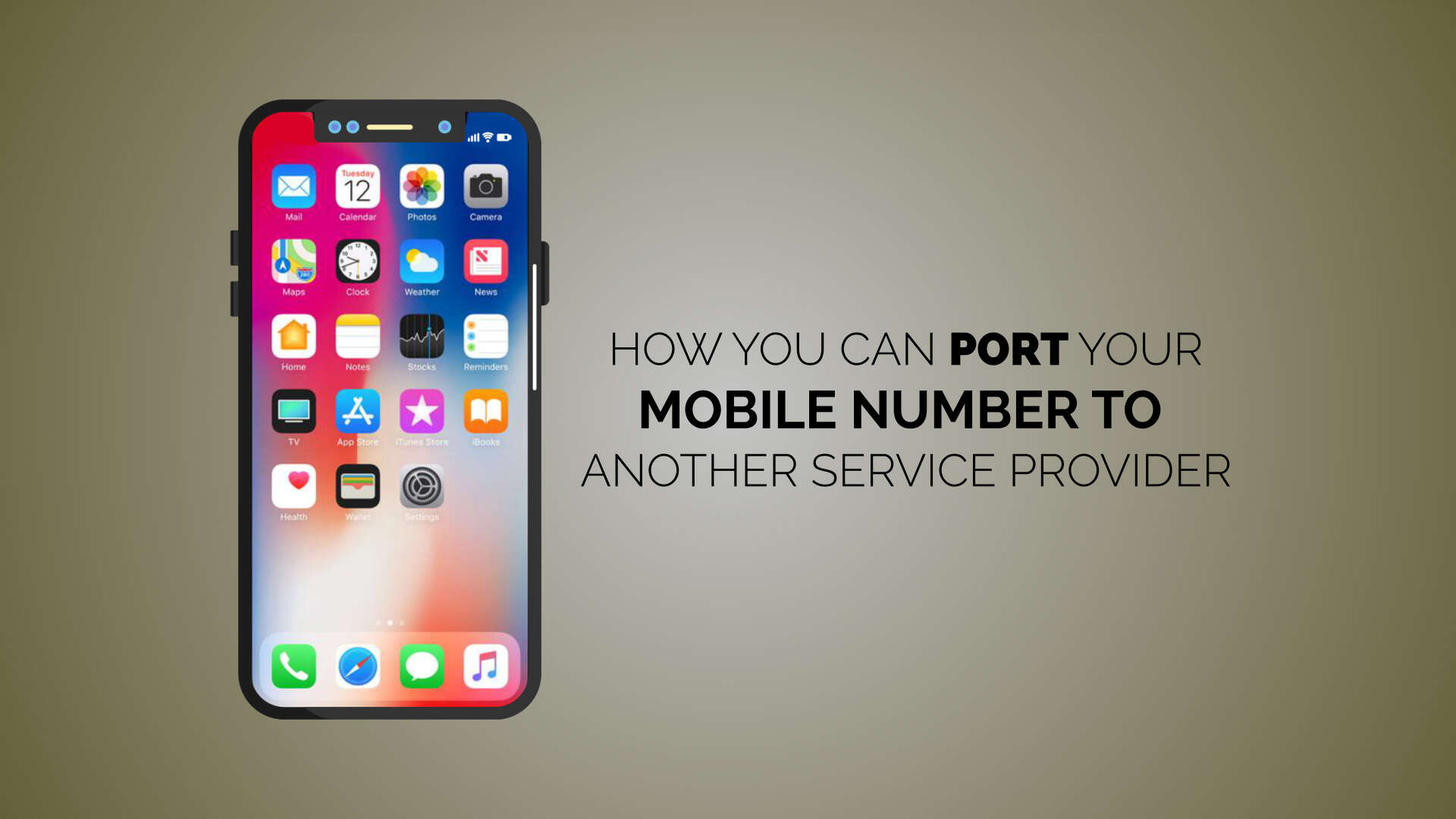 How to port your mobile number to another service provider