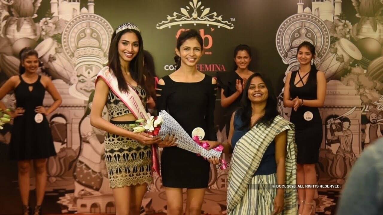 Unveiling of fbb Colors Femina Miss India Odisha finalists