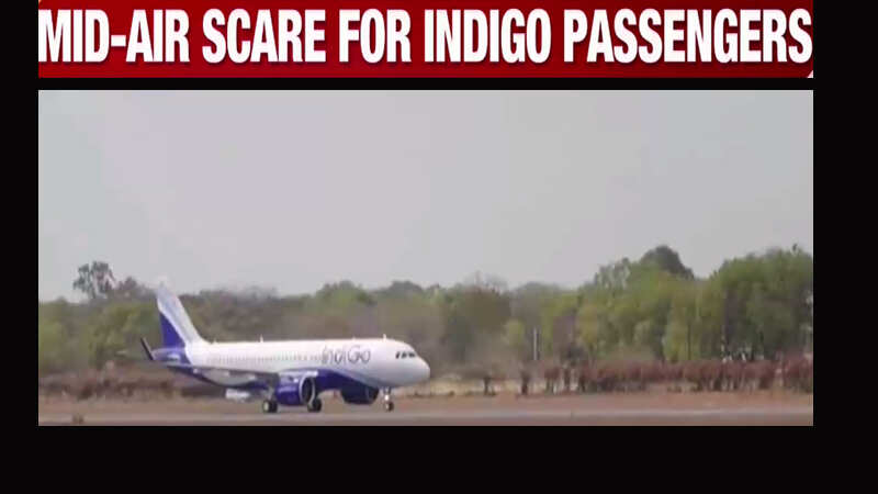 Mid-air scare for IndiGo passengers as plane makes emergency landing ...