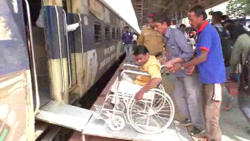 Itwari Junction lends a helping hand to specially-abled