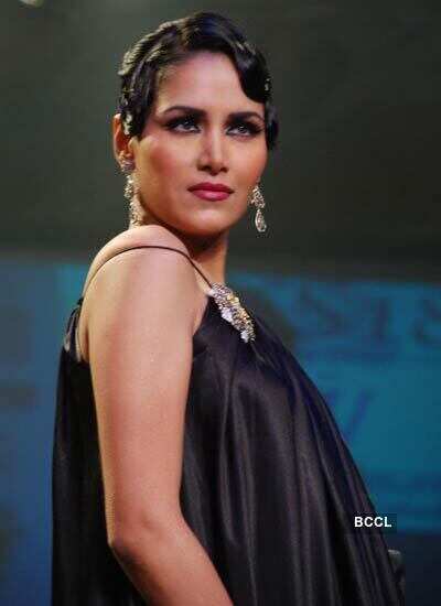 Tapur Chatterjee walks the ramp during Intergem Exports show on Day 3 ...