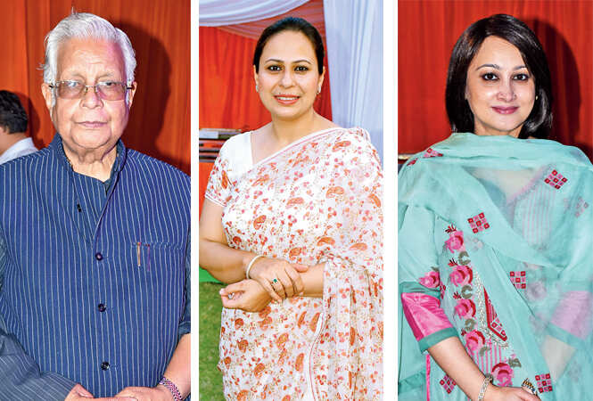 A Holi milan with UP Governor Ram Naik | Events Movie News - Times of India