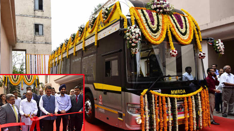 25 hybrid electric AC buses launched in Mumbai