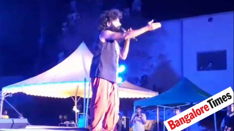 Vasu Dixit in concert in Mysuru