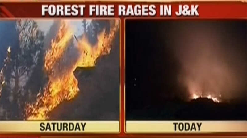 Forest fire rages in J& authorities seek local help