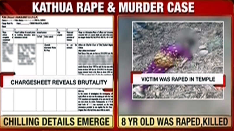 Kathua rape-murder case: Crime branch files 18-page chargesheet ...