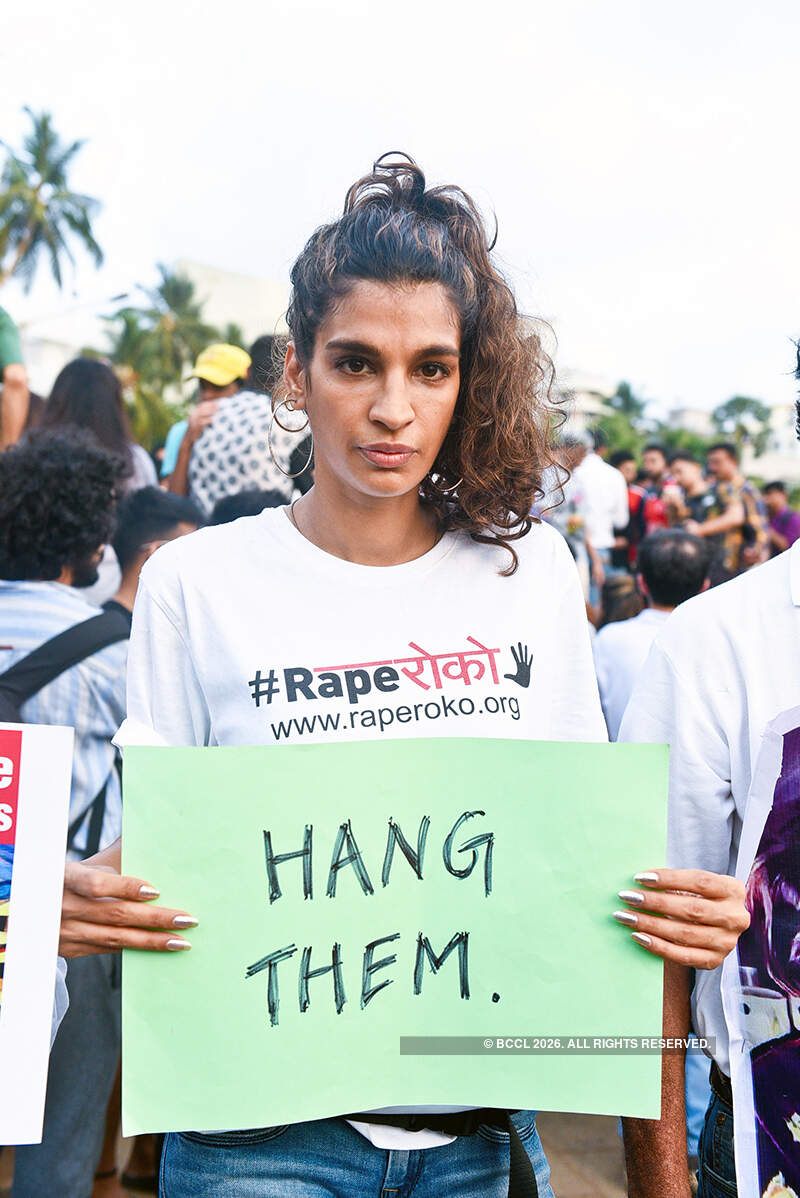 Bollywood stars protest, demand swift justice for Kathua and Unnao rape ...