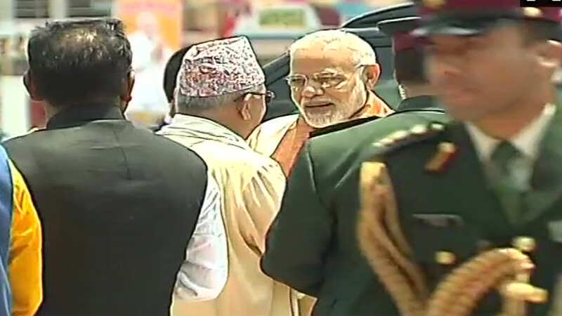 PM Narendra Modi reaches Nepal; visits Janki temple