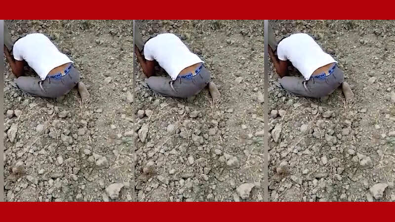 Up Constable Suspended After Video Of Him Beating A Man Goes Viral