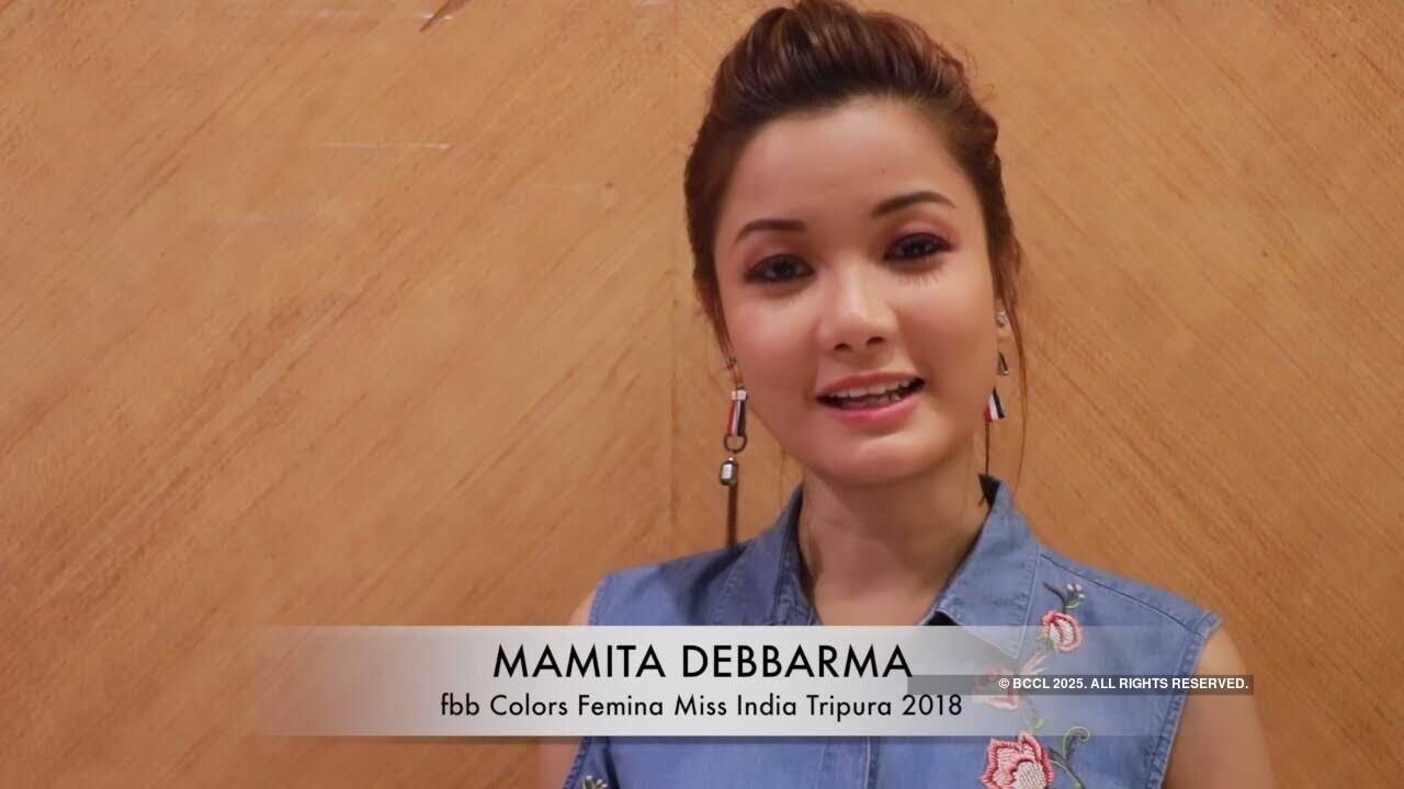 Introducing fbb Colors Femina Miss India Tripura 2018 Mamita Debbarma