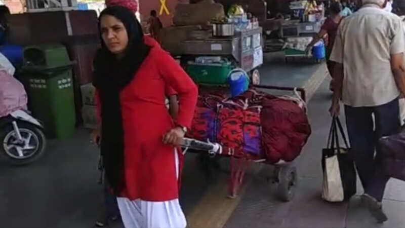 Why Jaipur’s first female coolie is breaking new ground