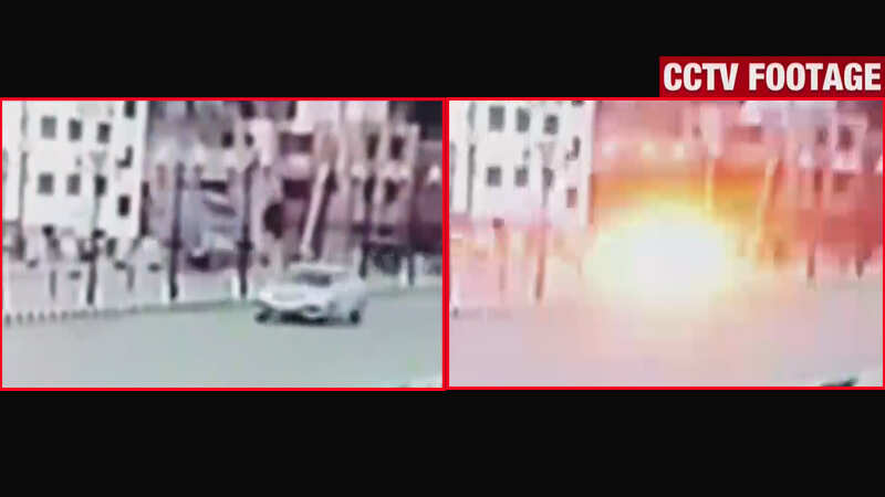 Caught on cam: Grenade attack on CRPF convoy, 1 injured