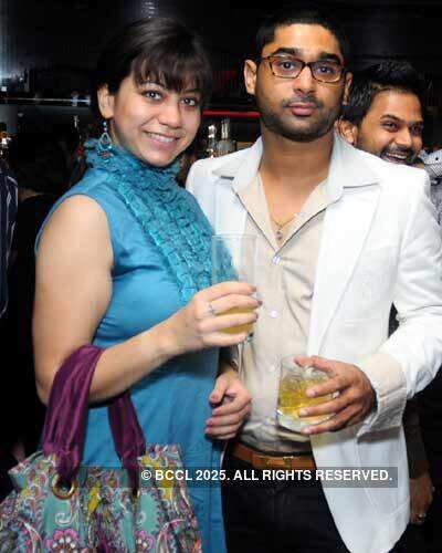 Sonia and Munish Sachdeva at the fashion preview of Anjana and Ankita's ...