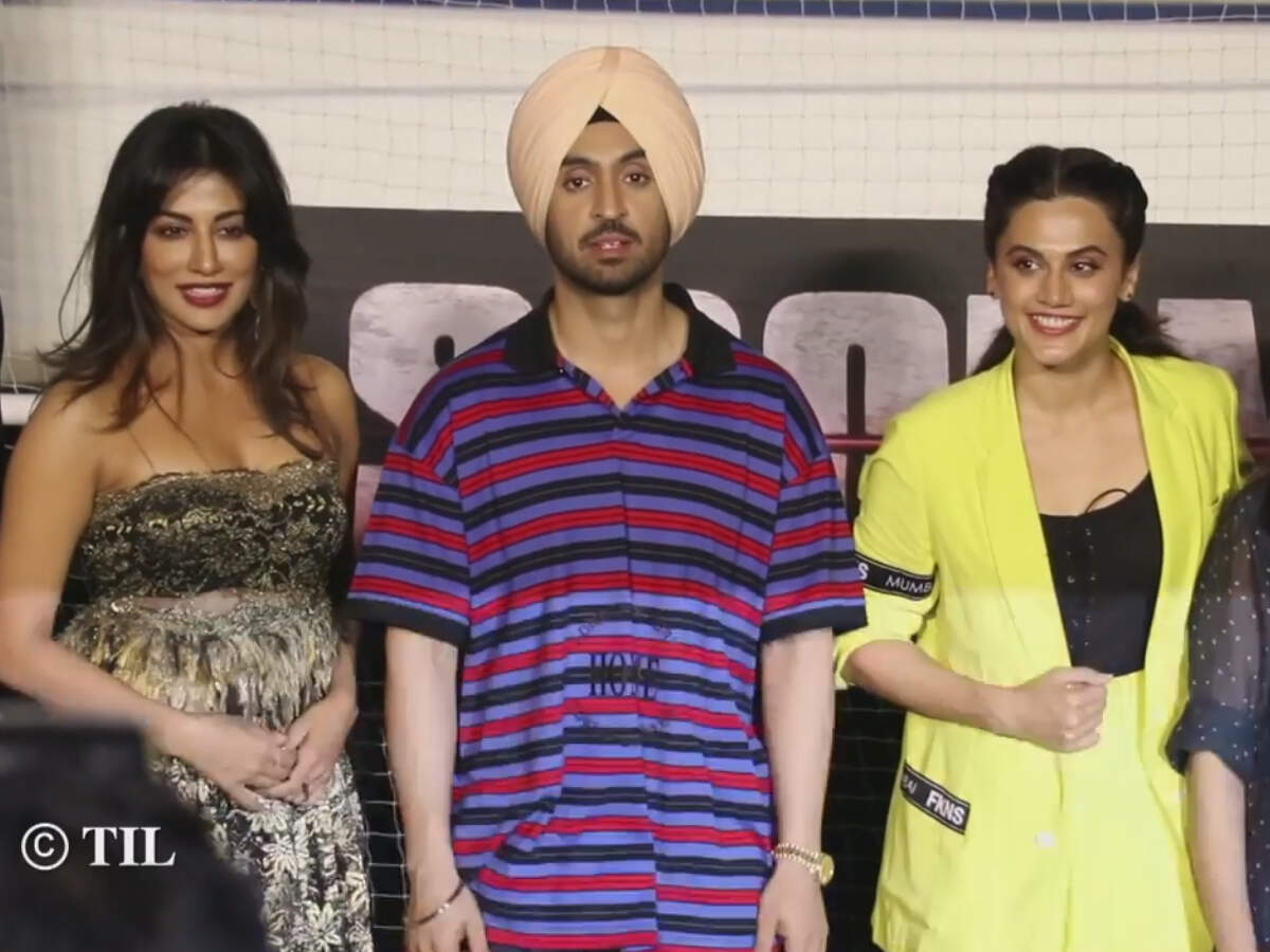 Diljit Dosanjh, Taapsee Pannu, Angad Bedi launch 'Soorma' trailer