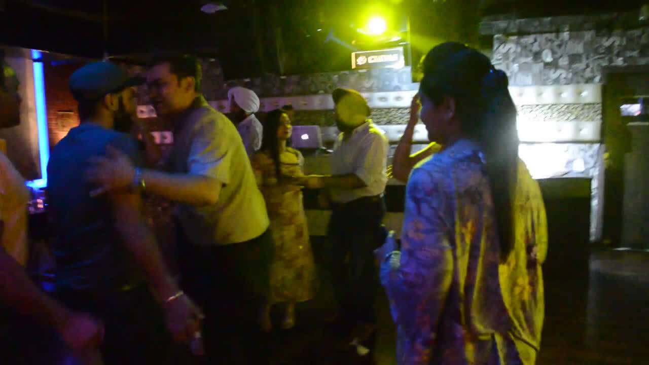 When friends party hard