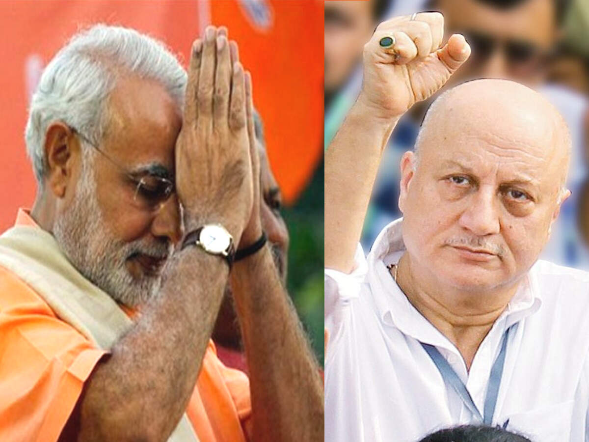 Anupam Kher calls PM Narendra Modi 'rockstar'
