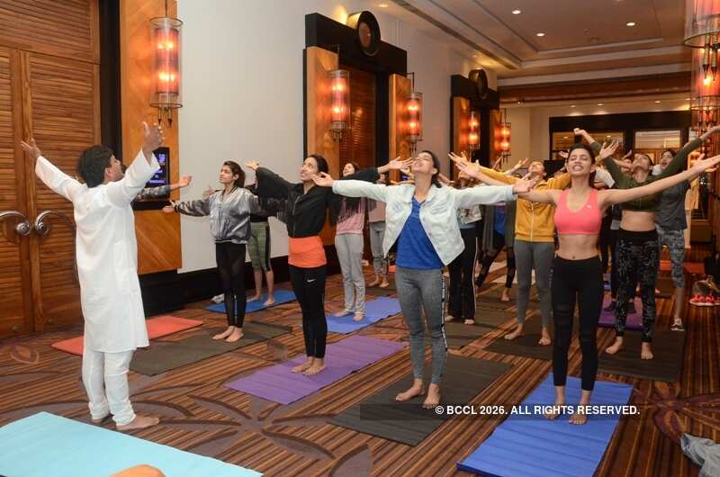 Miss India 2018: Yoga and Meditation with Yogi Dr. Amrit Raj