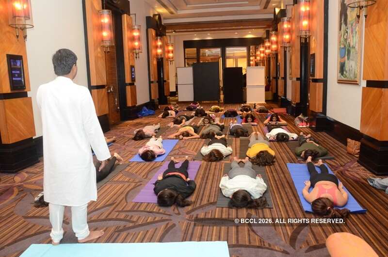 Miss India 2018: Yoga and Meditation with Yogi Dr. Amrit Raj