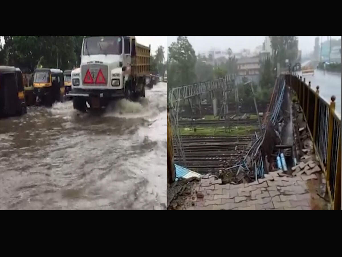 Andheri bridge collapse and heavy rain cause massive traffic snarls in ...