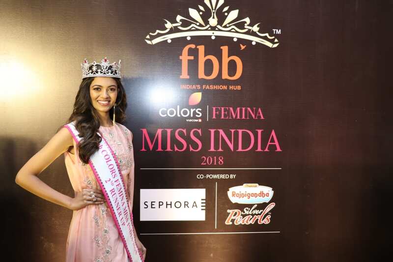 Femina Miss India 2018 Shreya Rao Kamavaparu Homecoming
