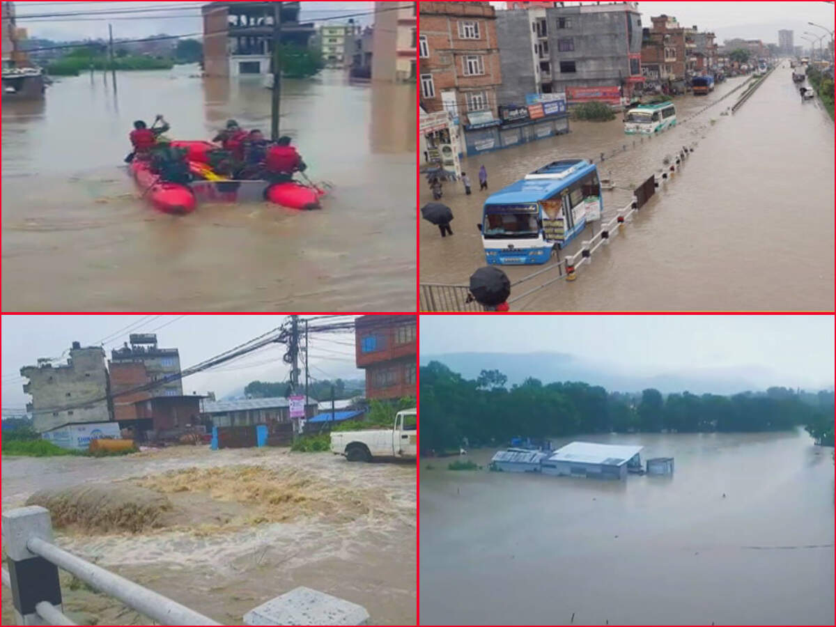 Watch: Incessant rainfall creates flood-like situation in Nepal