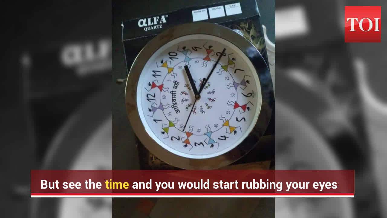 Amusing! Clocks that move in anti-clock wise direction