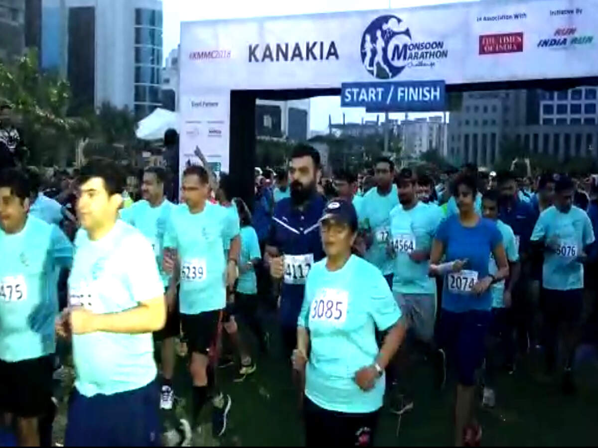Kanakia Monsoon Marathon Challenge at BKC Jio Gradan