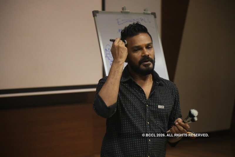 Campus Princess 2018: Makeup Session by Clint Fernandes