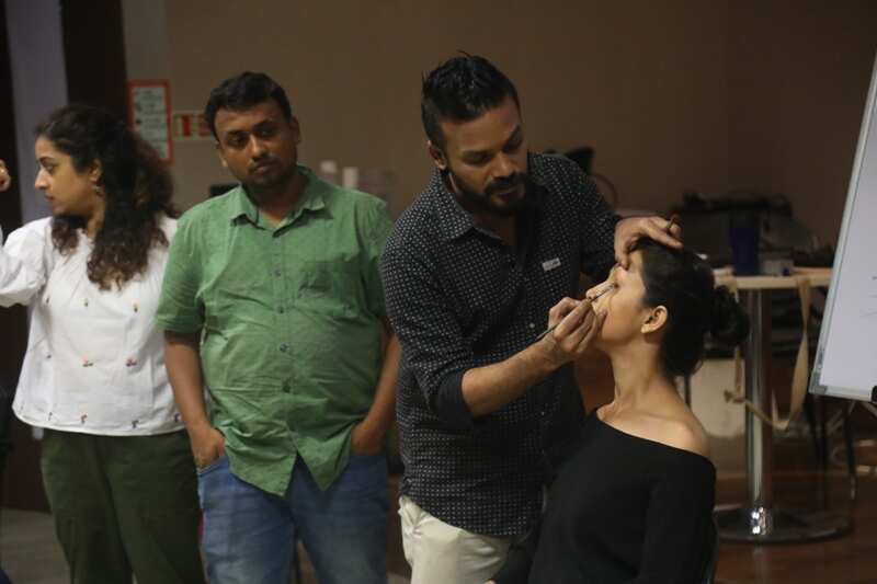 Campus Princess 2018: Makeup Session by Clint Fernandes