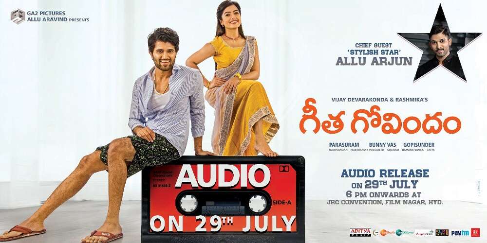 ‘Geetha Govindam’: Allu Arjun to be the chief guest at film's audio ...