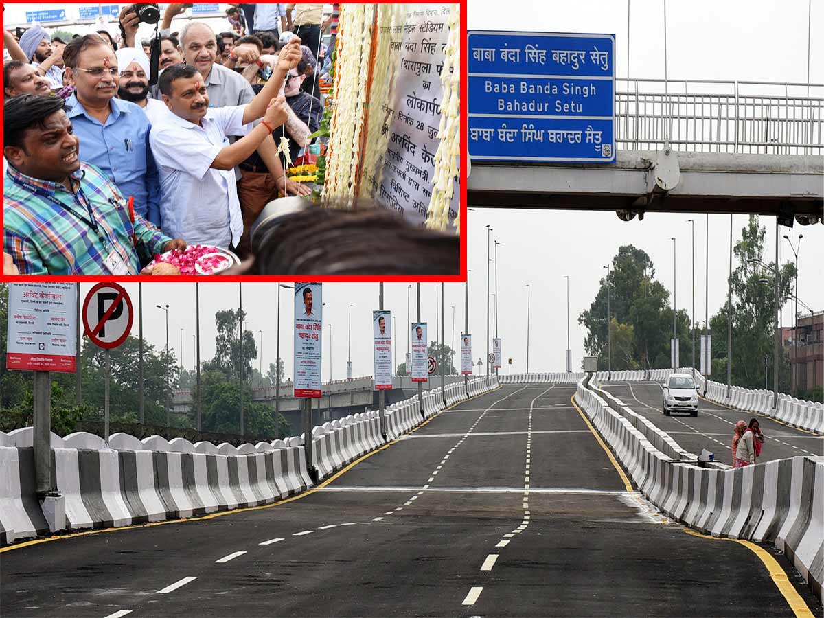 Delhi CM Arvind Kejriwal inaugurates last stretch of Barapullah corridor