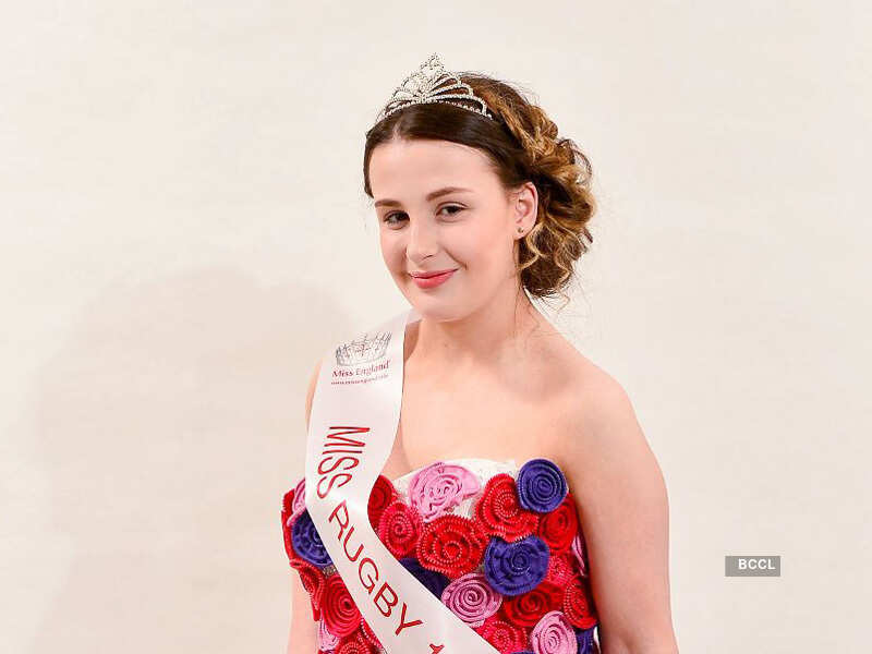 Teenager suffering from cerebral palsy crowned Miss Rugby