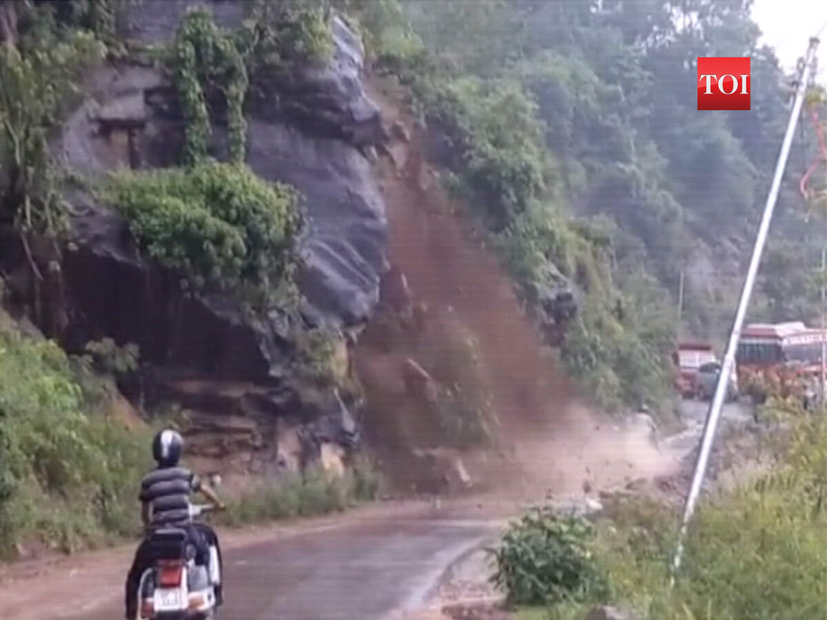 On cam: Massive landslide in Himachal Pradesh’s Bilaspur