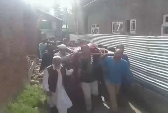 BJP worker, cop shot dead in Kashmir BJP worker, cop shot dead in Kashmir
