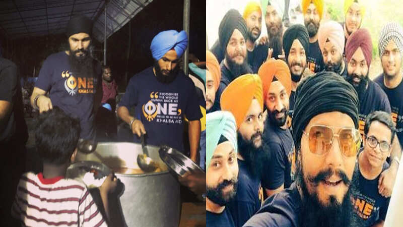 Kerala floods: Randeep Hooda serves food to the affected